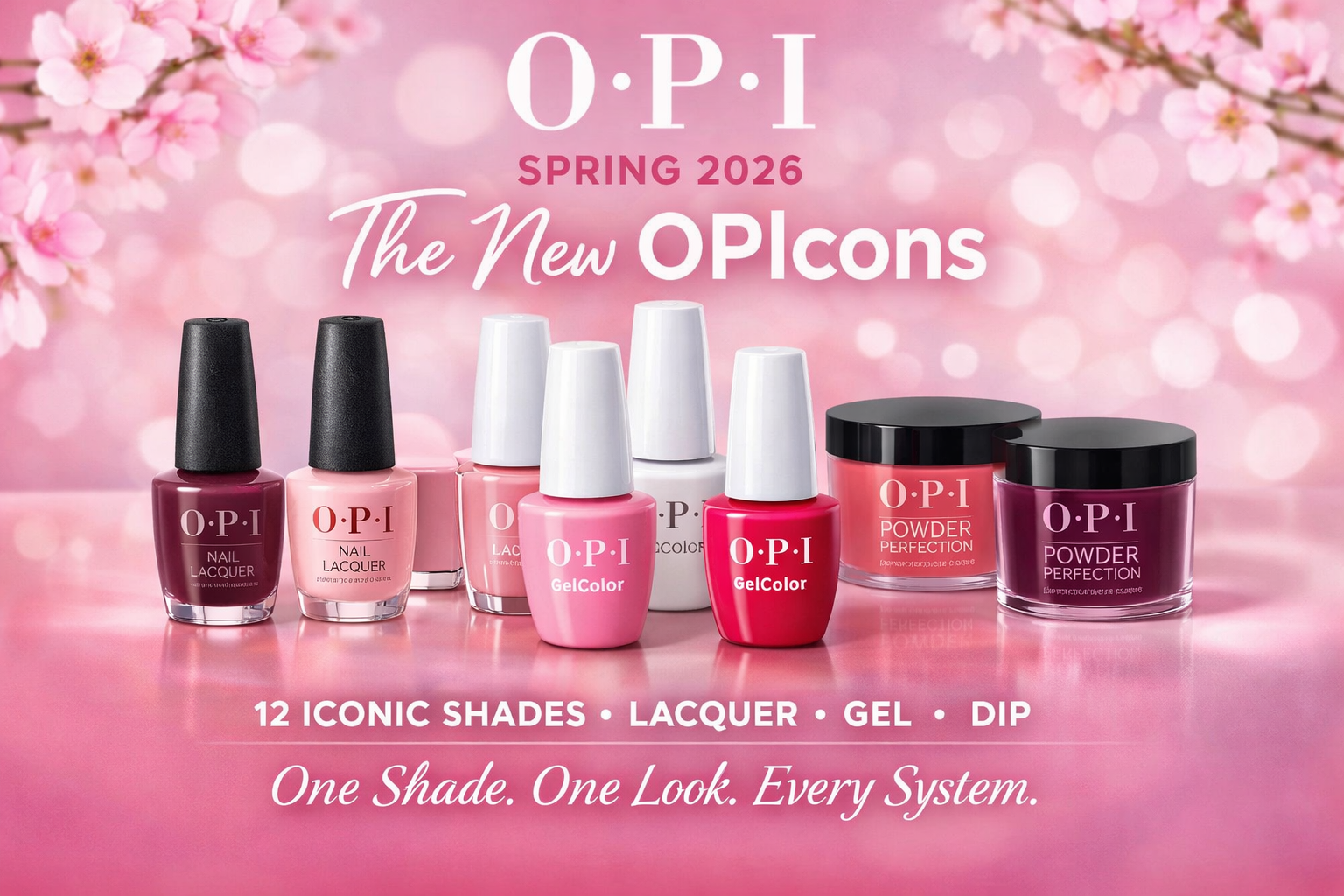 OPI Spring 2026 Collection: The New OPIcons – Beauty Zone Nail Supply