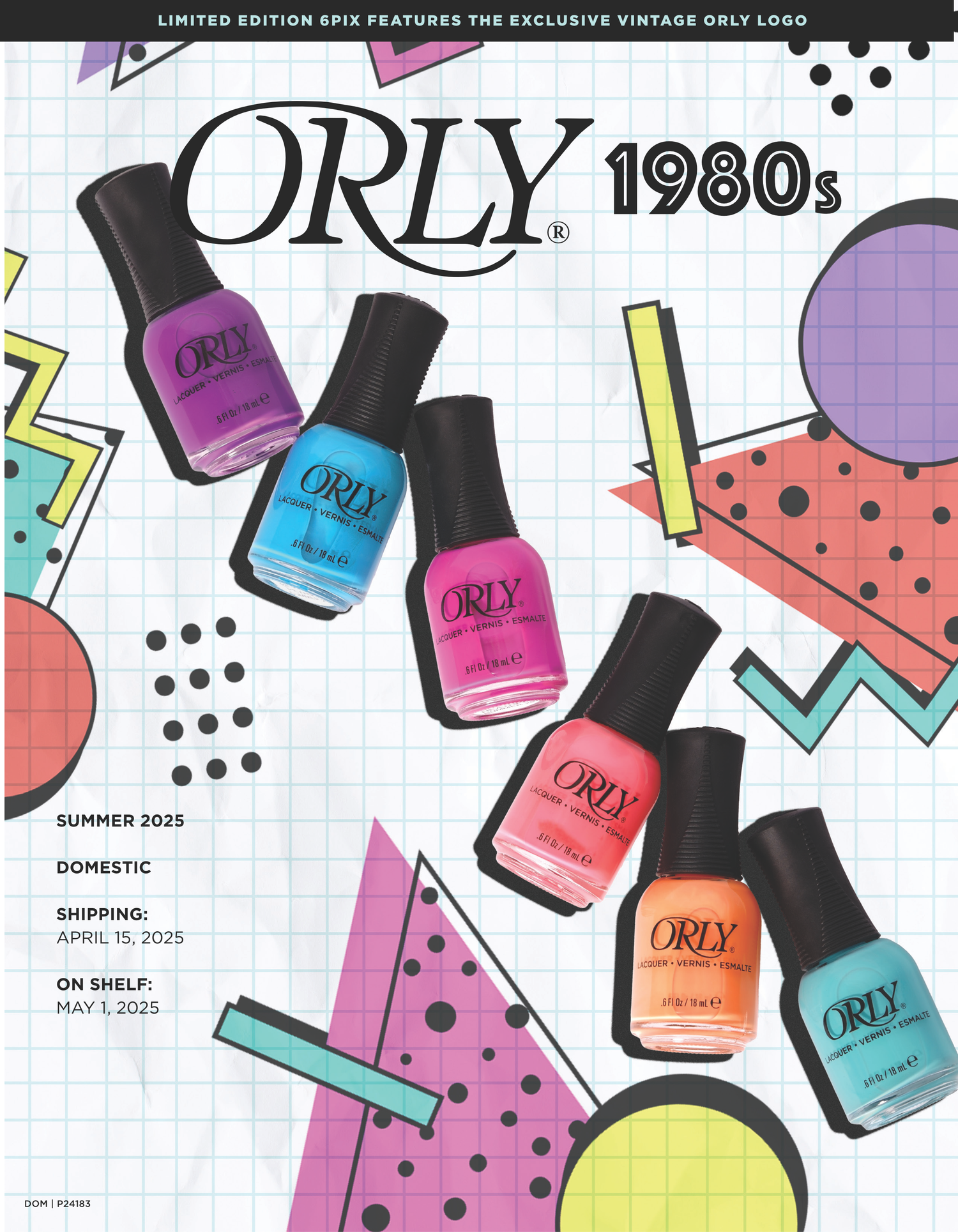 Orly 1980s Summer 2025 FEATURING THE ICONIC VINTAGE ORLY LOGO – Beauty ...