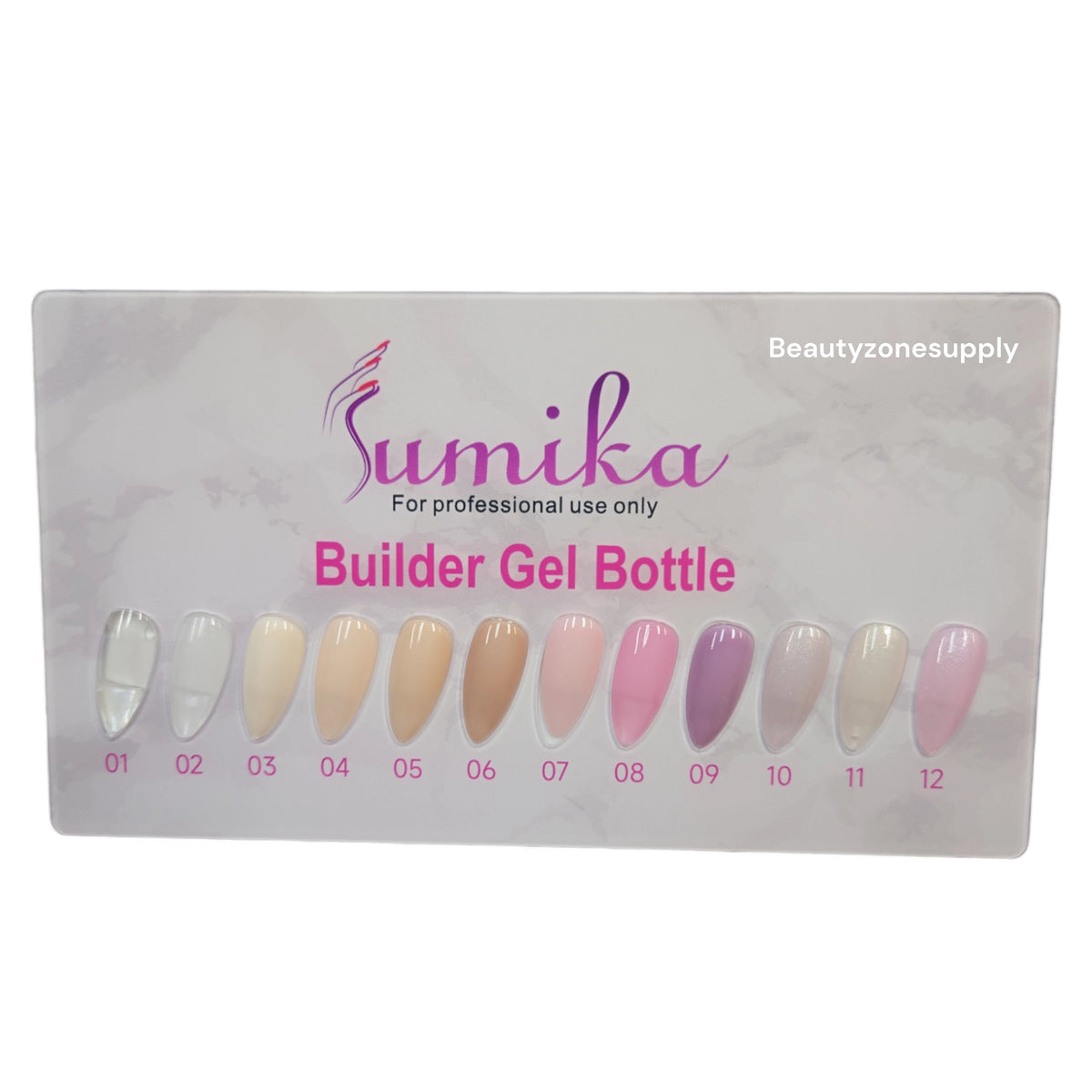 Sumika Soak off Builder Gel Color – Beauty Zone Nail Supply