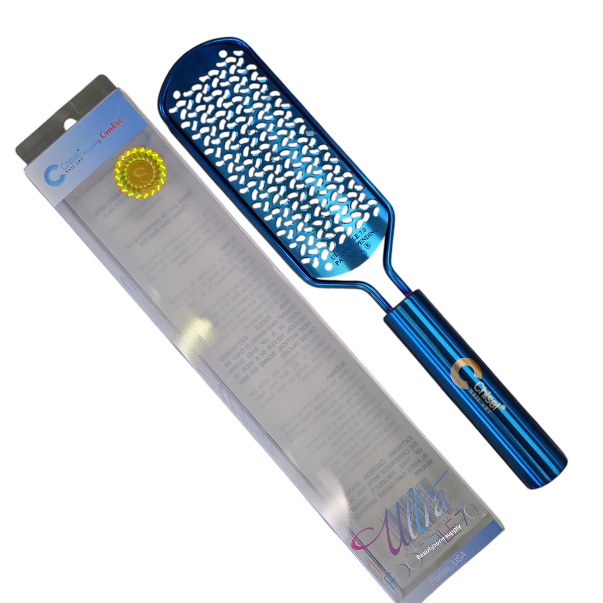 Chisel Ultra Foot File 7.0 Blue – Beauty Zone Nail Supply