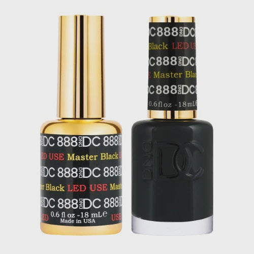 DND DC DUO Maste Black 0.5 oz #888 – Beauty Zone Nail Supply
