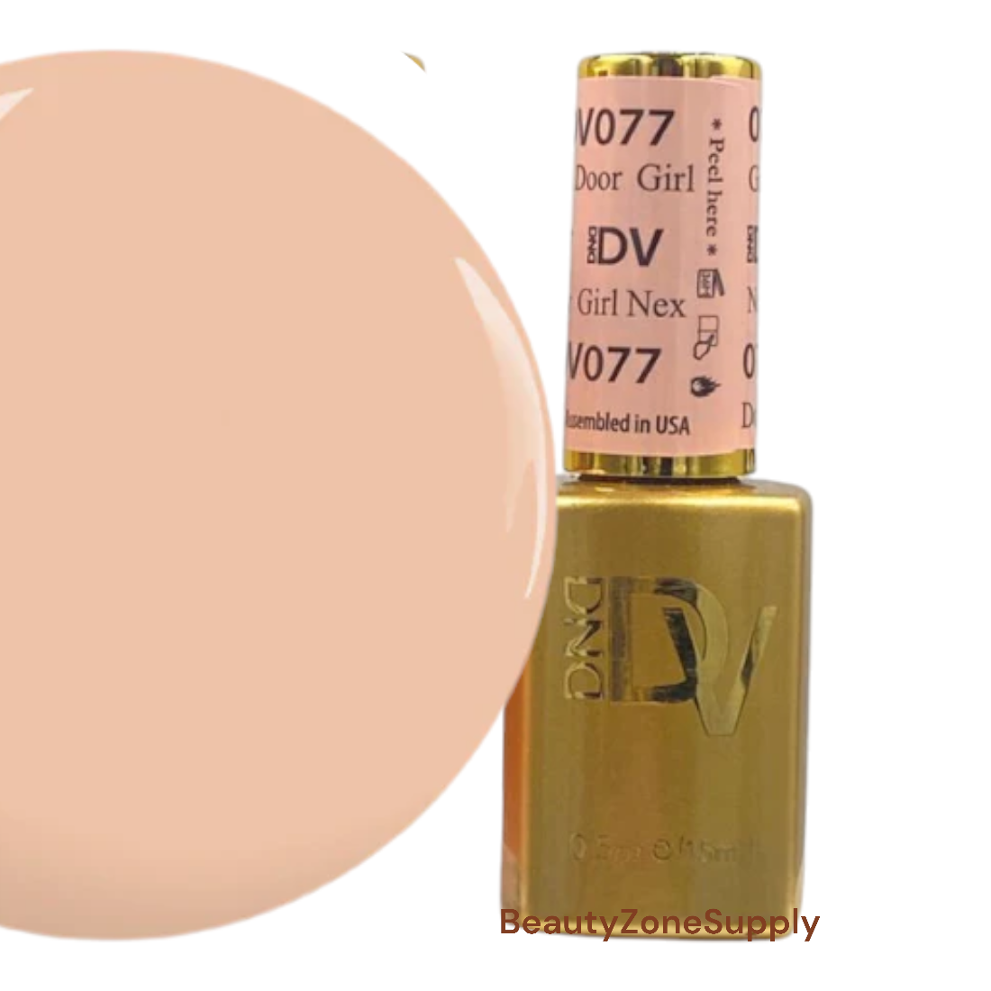 DND Diva Gel Polish 0.5 oz 077 Girl Next Door – Beauty Zone Nail Supply