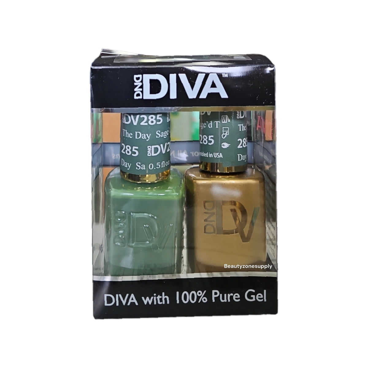 DND Diva Duo Gel & Lacquer 285 Sage'd The Day – Beauty Zone Nail Supply