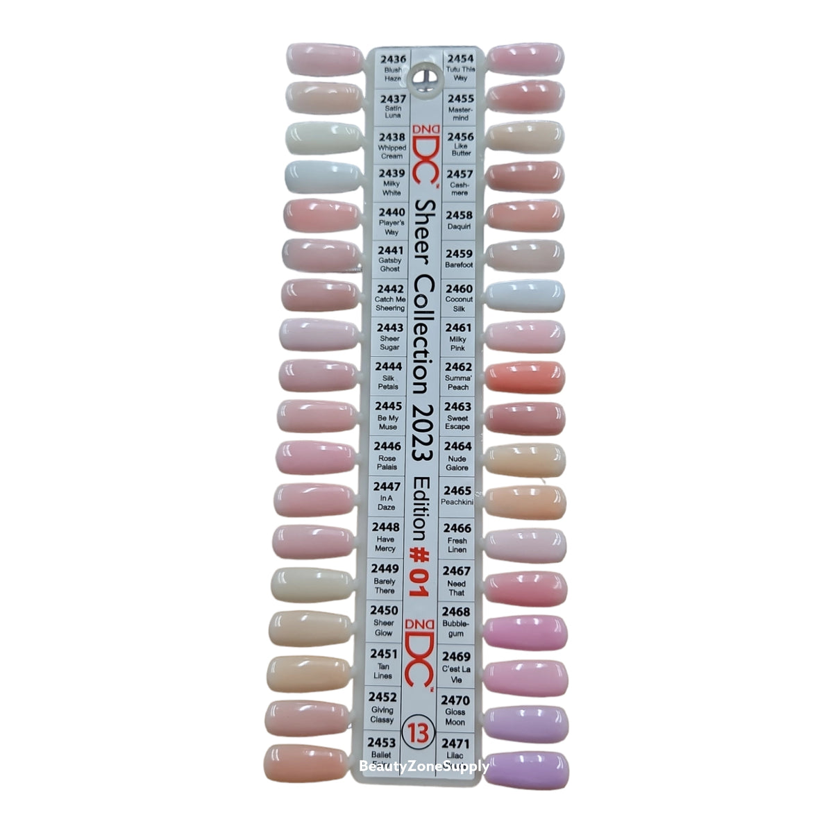 DND DC Duo Gel & Lacquer Blush Haze #2436 – Beauty Zone Nail Supply
