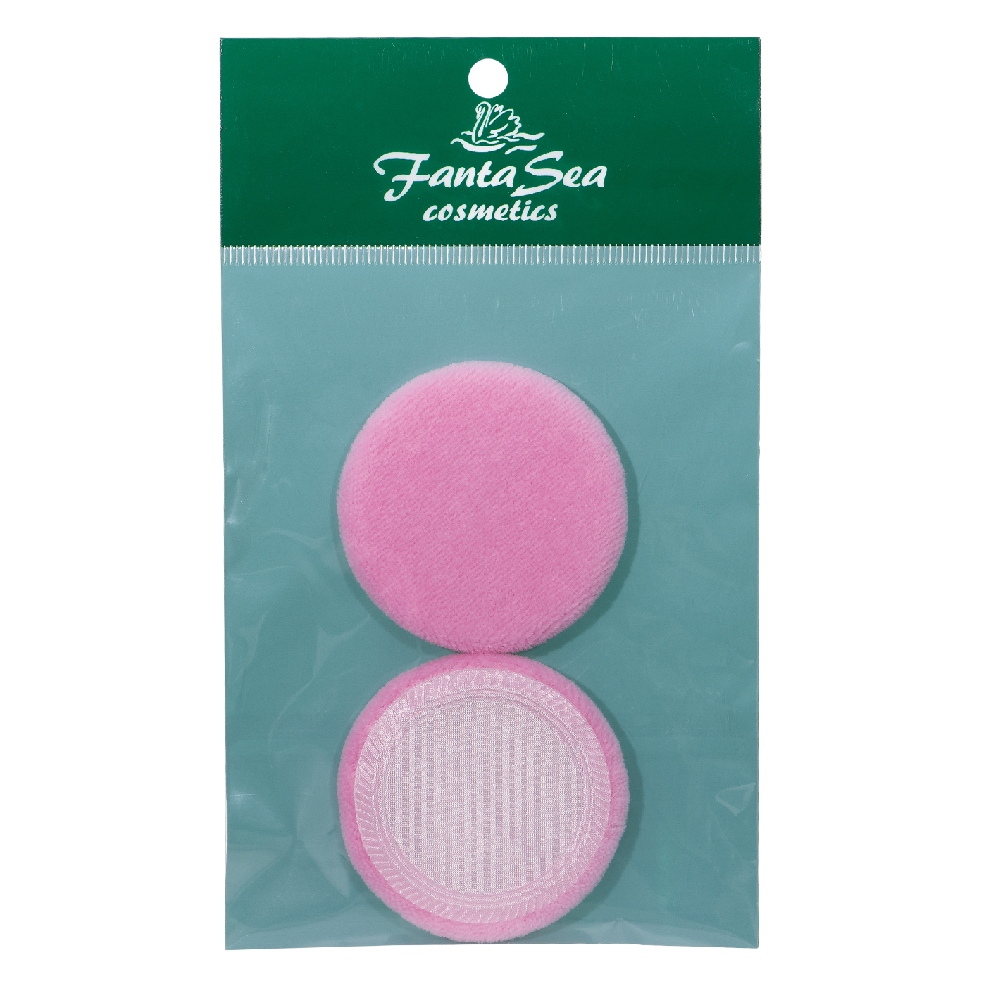 FantaSea Soft powder puffs - Pink #FSC226 – Beauty Zone Nail Supply