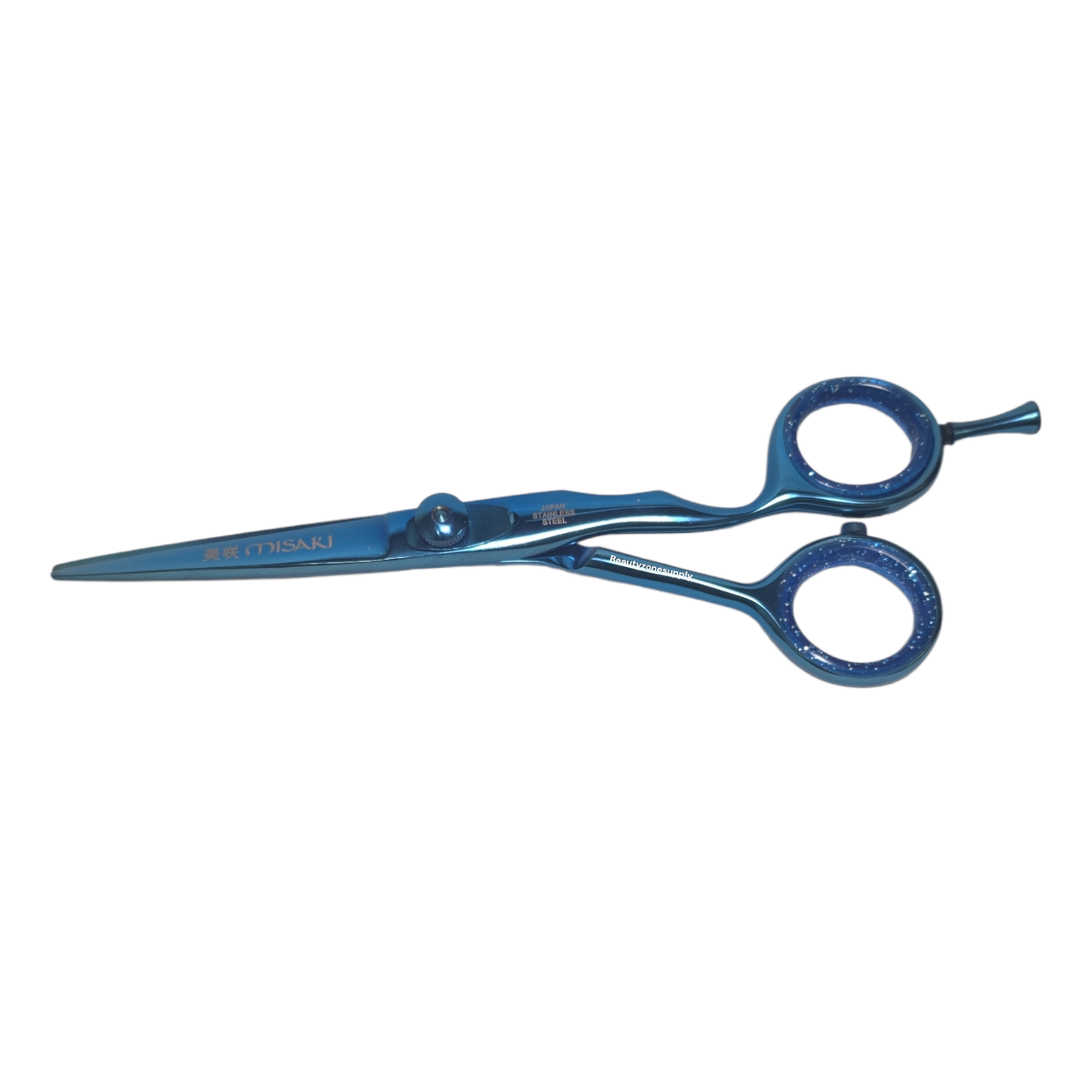MISAKI Professional Hair-Cutting Shear – Japanese Stainless Steel Blue ...