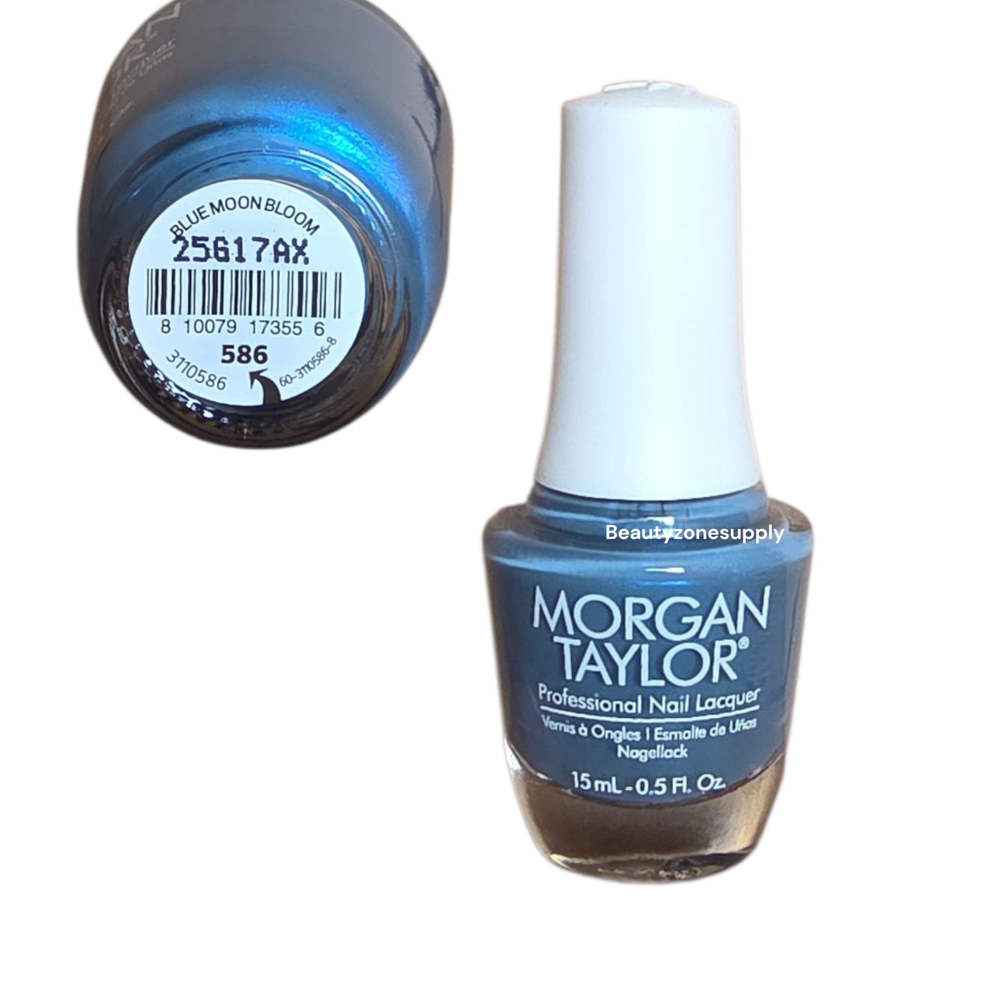 Morgan Taylor Lacquer Blue Moon Bloom #3110586 – Beauty Zone Nail Supply