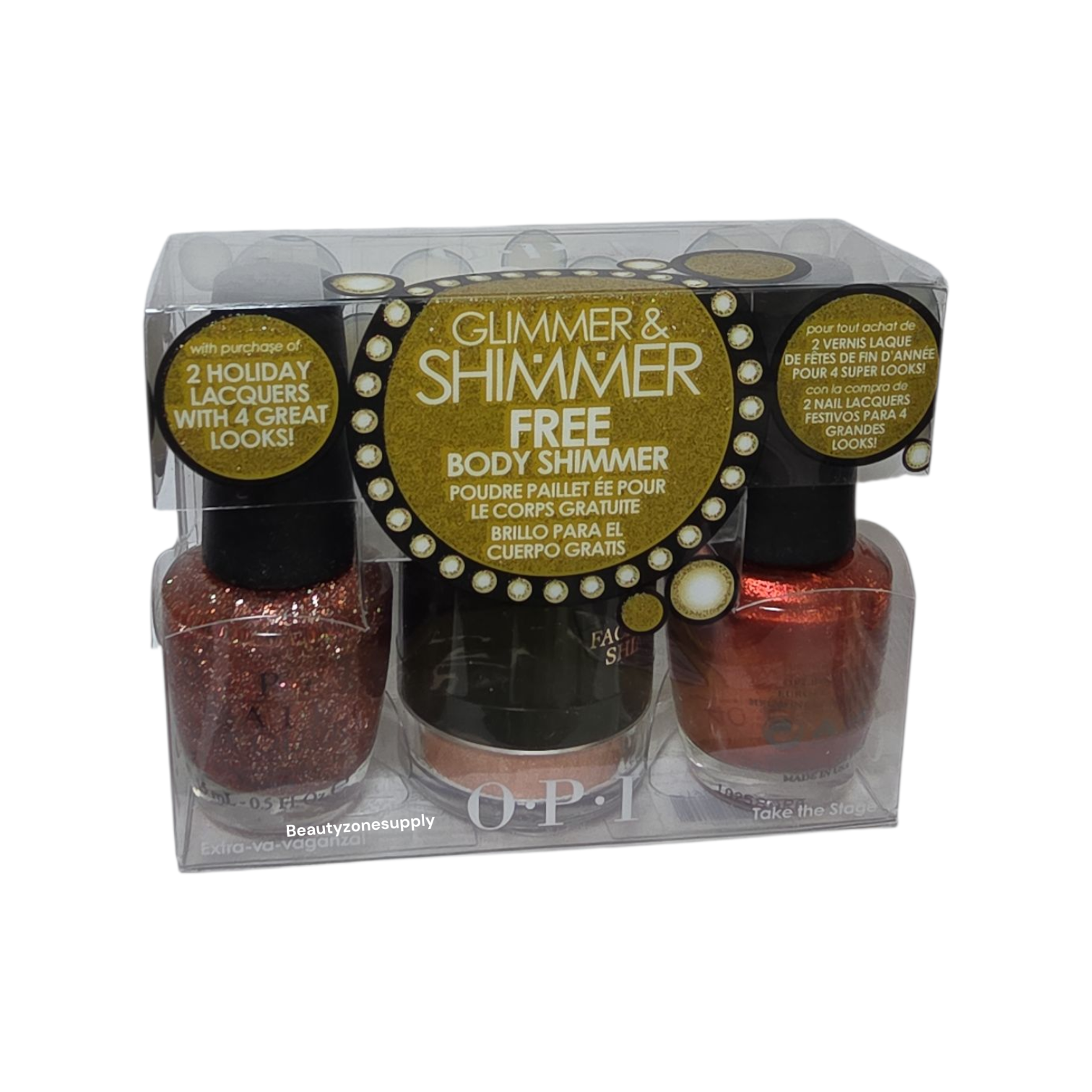 OPI Nail lacquer Glimmer Shimmer Free body Shimmer – Beauty Zone Nail ...