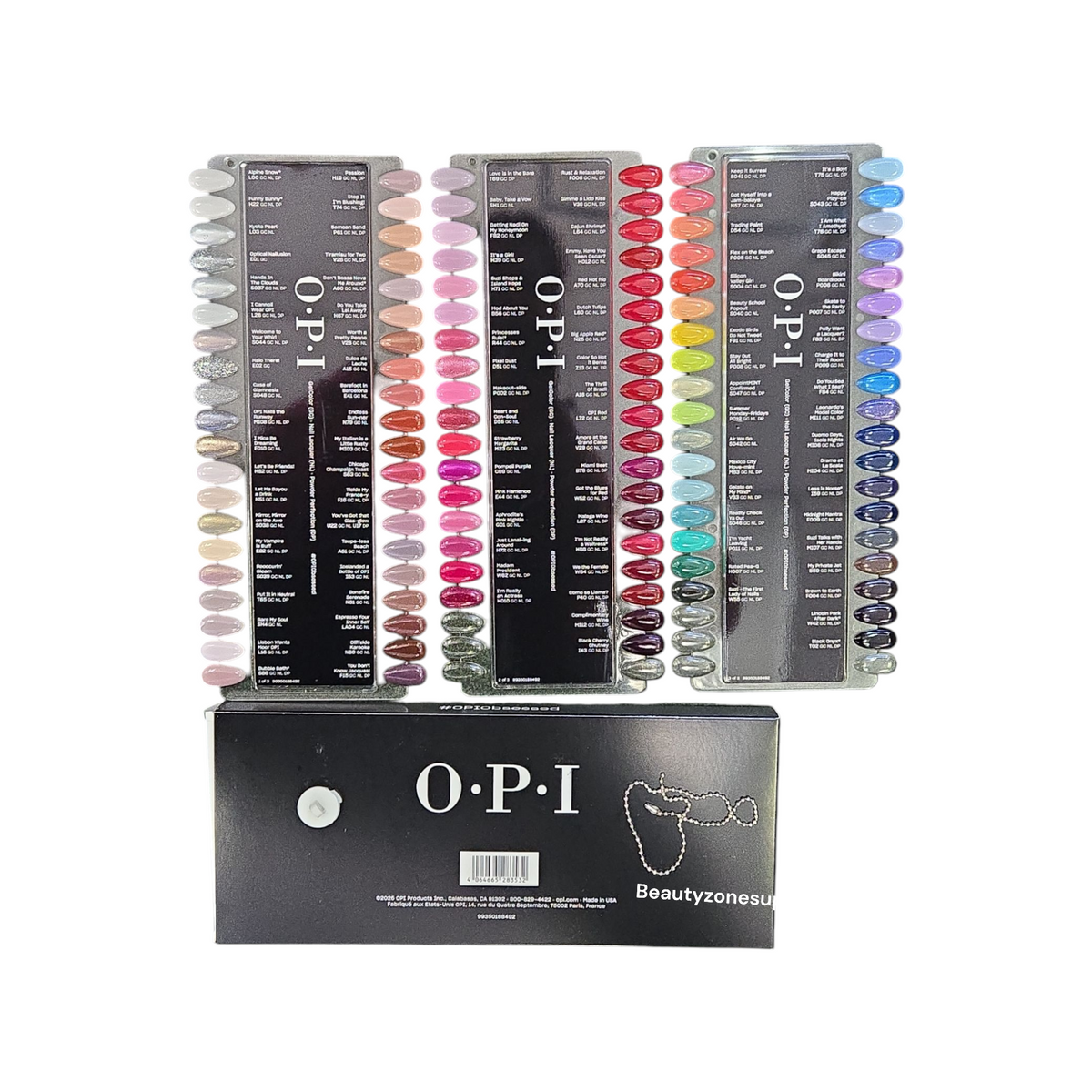 OPI GelColor Intelli-Gel System Color Chart Swatches 112 – Beauty Zone ...