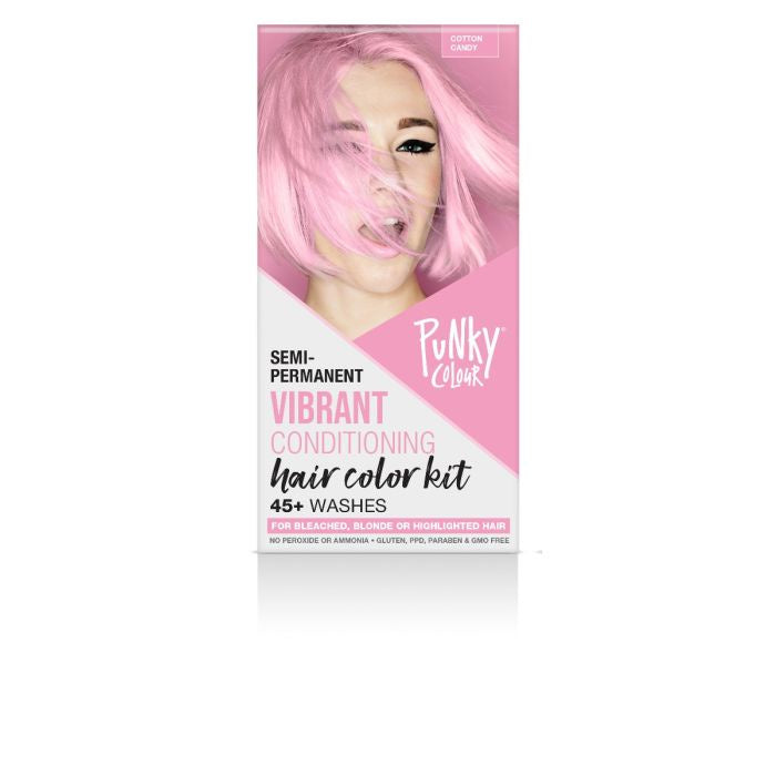 Punky Colour Semi-Permanent Hair Color Kit Cotton Candy #91042 – Beauty ...