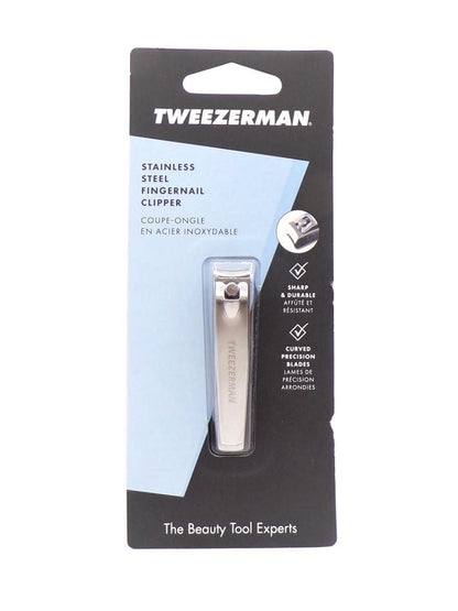 Tweezerman Stainless Steel Fingernail Clipper 3085-R – Beauty Zone Nail ...