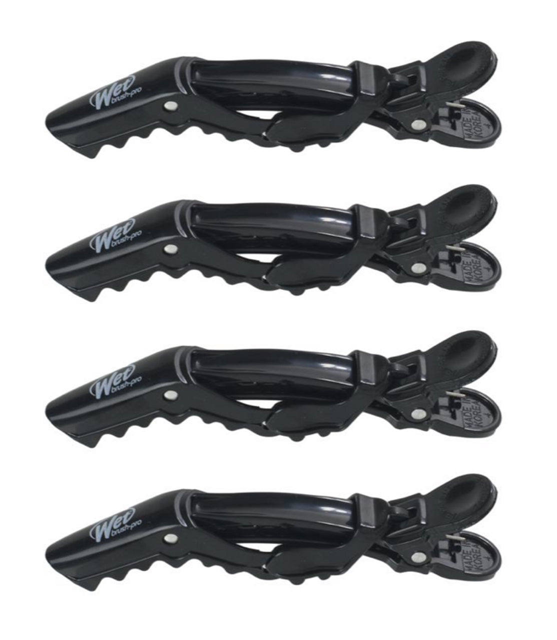 Wet Brush Big Mouth Clips 4PK WET CLIPS - BLACK SS405IBLCK-R – Beauty ...