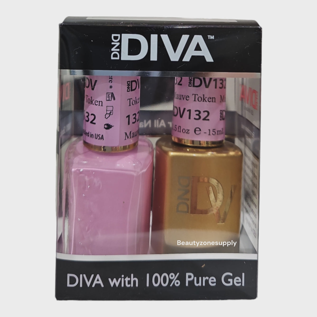 DND Diva Duo Gel & Lacquer 132 Mauve Token – Beauty Zone Nail Supply