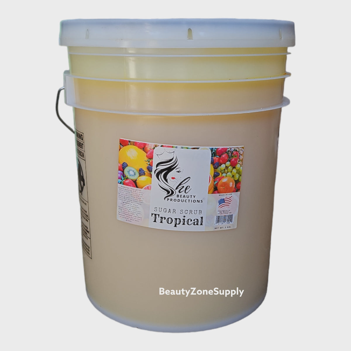 She Nail Salon Sugar Scrub Tropical 5 Gallon pail – Beauty Zone Nail Supply