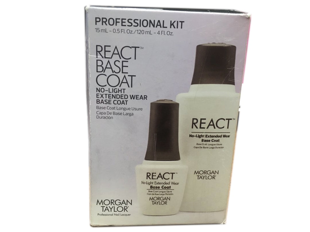 MT React Base Coat No-light Extended Wear Pro Kit 4oz – Beauty Zone ...