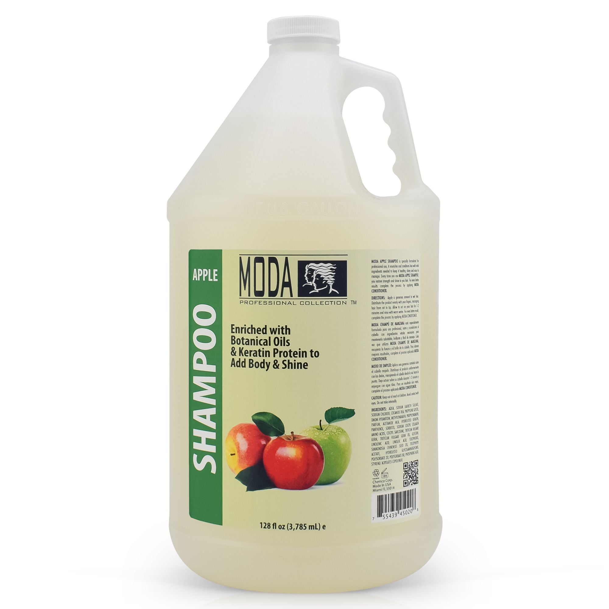 Moda Shampoo Apple Gallon – Beauty Zone Nail Supply