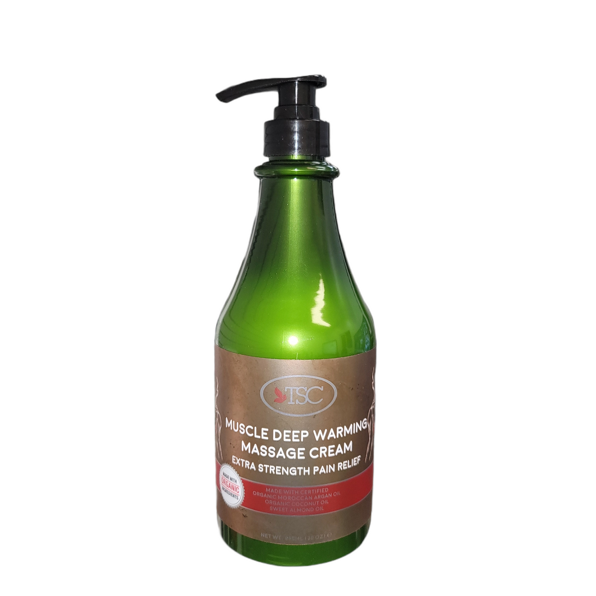 TSC Organic Lotion Muscle Deep Warming Massage Cream 30 oz – Beauty ...
