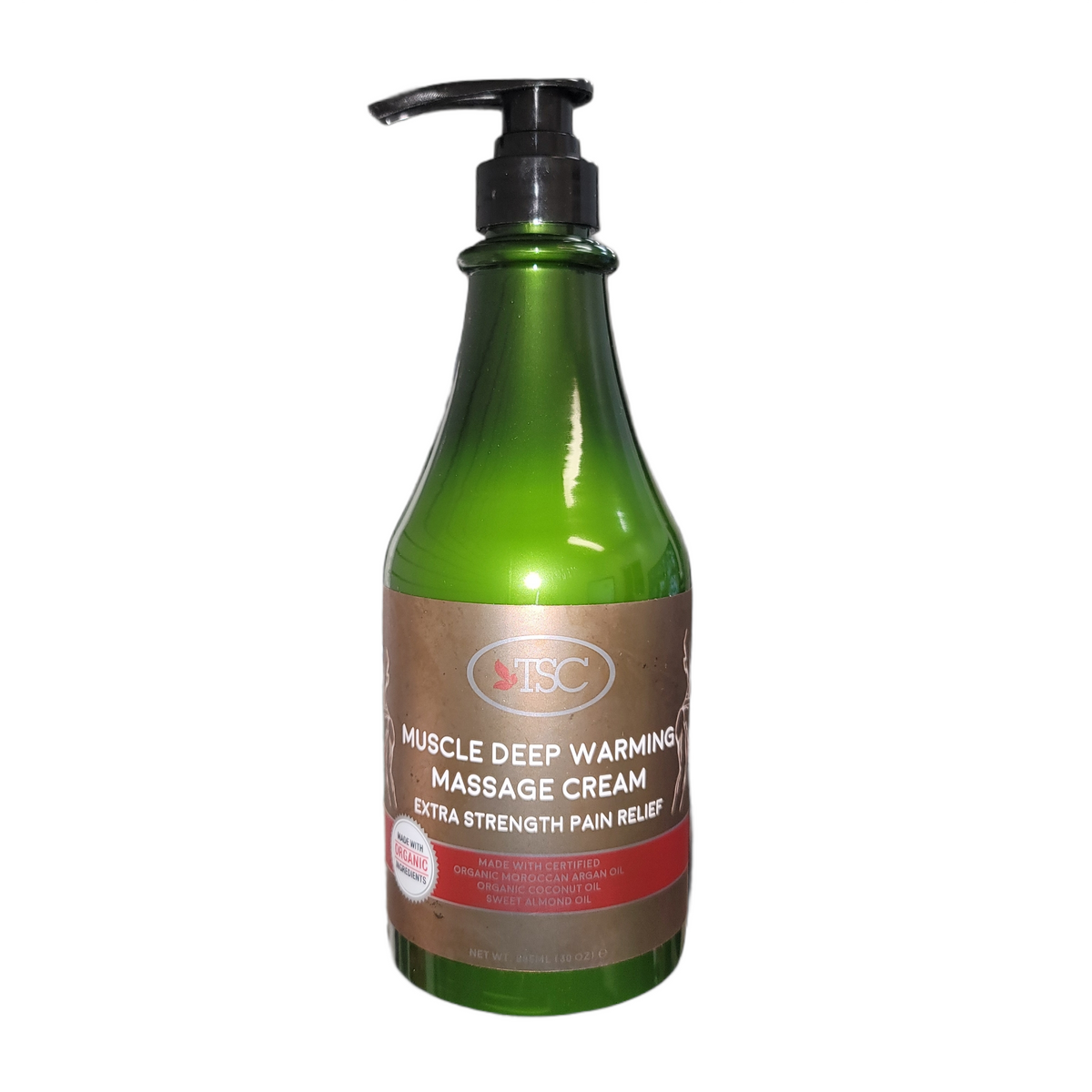 TSC Organic Lotion Muscle Deep Warming Massage Cream 30 oz – Beauty ...
